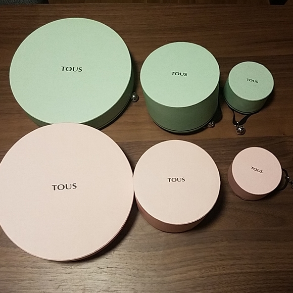 Tous | Other | 3 Tous Boxes Pink Or Green | Poshmark